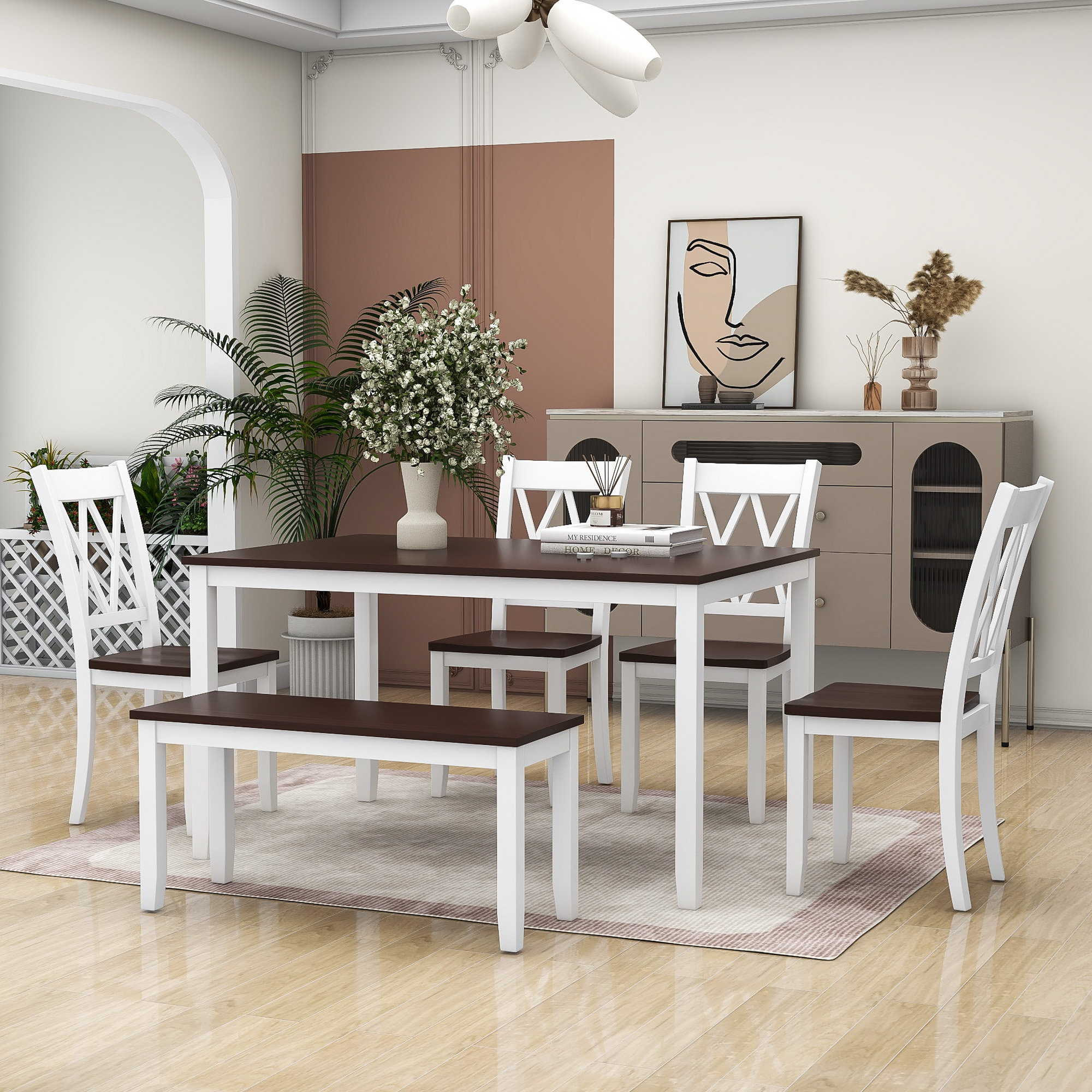 Temarion+6+-+Piece+Dining+Set, Temarion+6+-+Piece+Dining+Set,